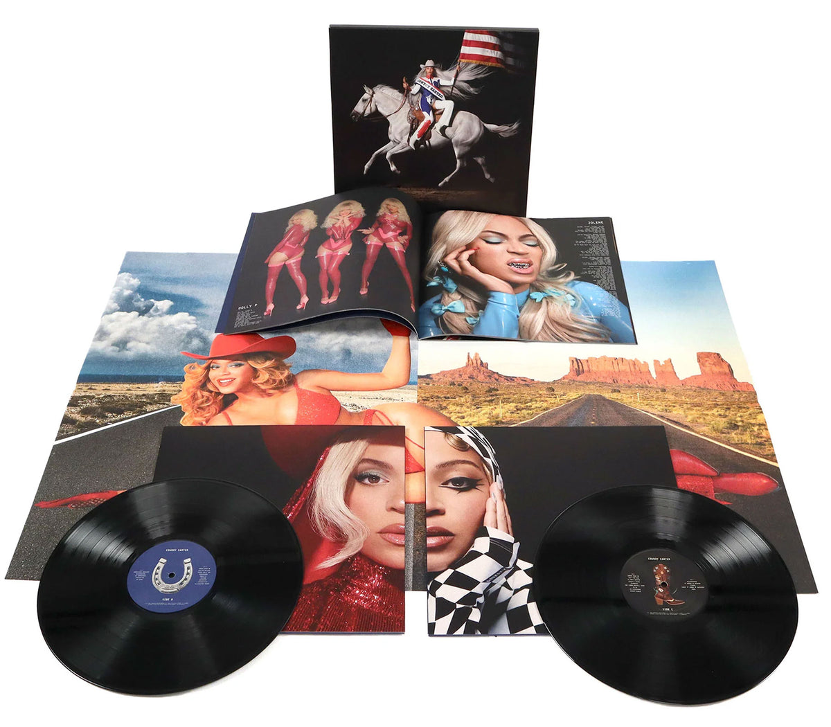 BEYONCE - COWBOY CARTER (VINILO DOBLE) (180GR) (40 PAGE PHOTO BOOKLET ...